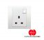 Schneider Vivace KB15_WE_G11 13A 250V 1Gang Switch Socket Outlet (Flush ...