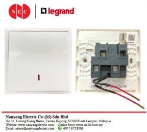 Legrand Eloe 20A 250V Double Pole With Indicator (White) (618070 ...